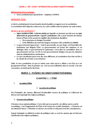 Droit constitutionnel Dissertation Ve République - Dissertation 1 ...