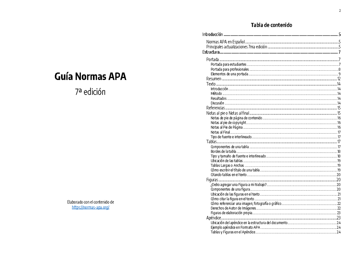 Guía Completa de Normas APA 7a Edición para Estudiantes y Profesionales ...
