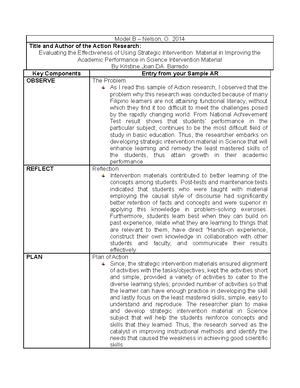 COT-Rating-Sheet - A list of identified least/most mastered skills ...