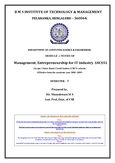 Software Engineering and Project management - BCS501 - Studocu