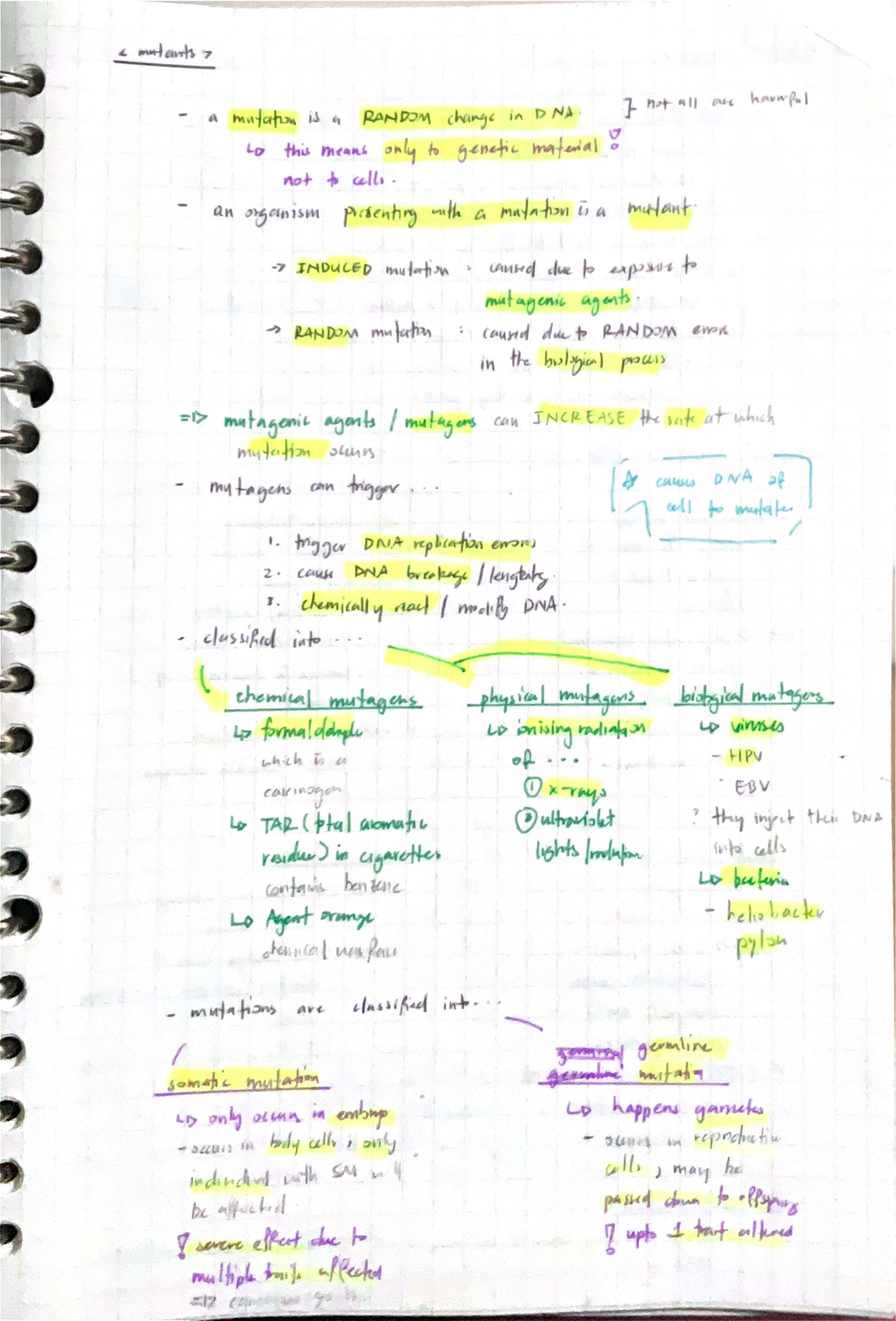 Genetics Lecture Notes: T R 3 - Metaphase and Chromosomal Abnormalities ...