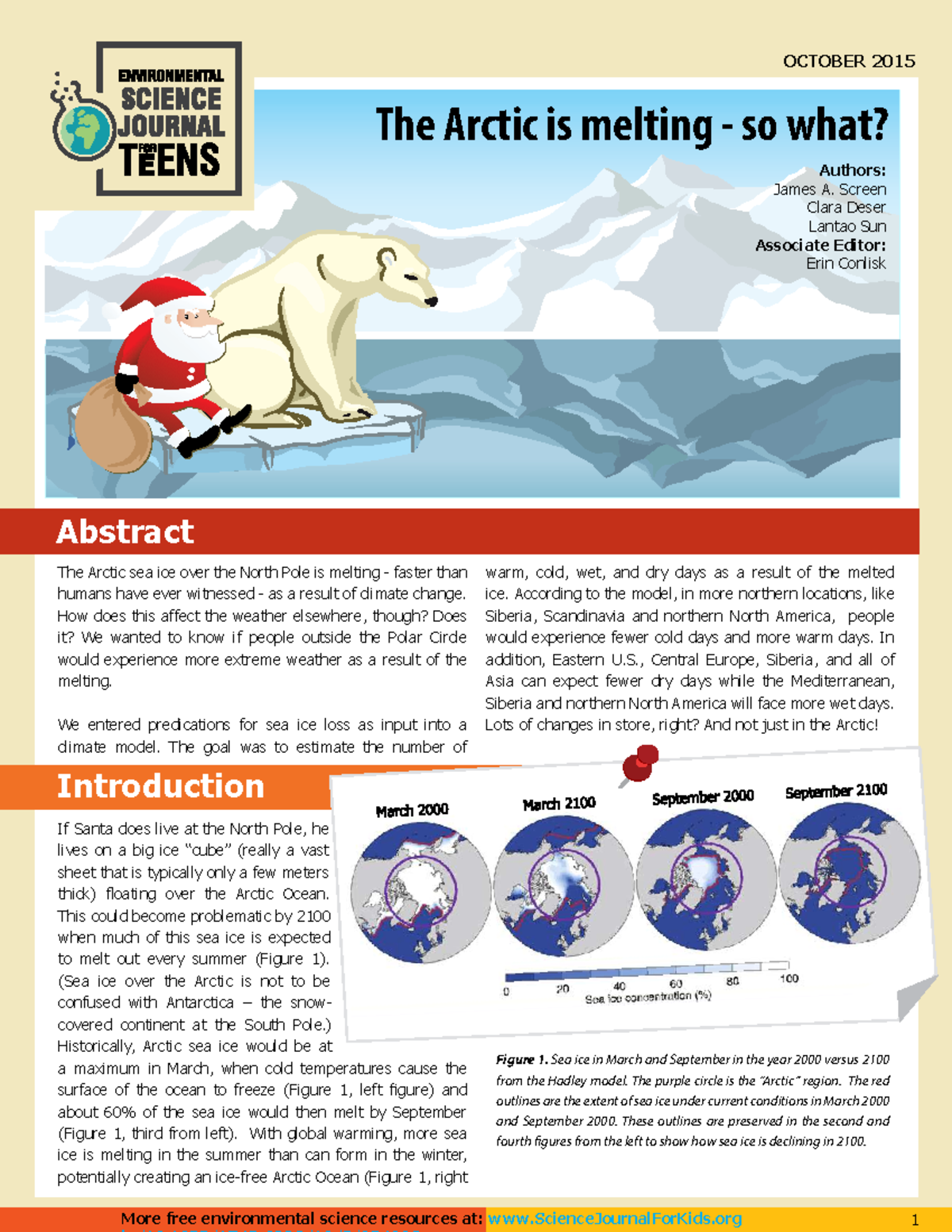 The Arctic is Melting: Impacts on Global Weather Patterns (Homework ...