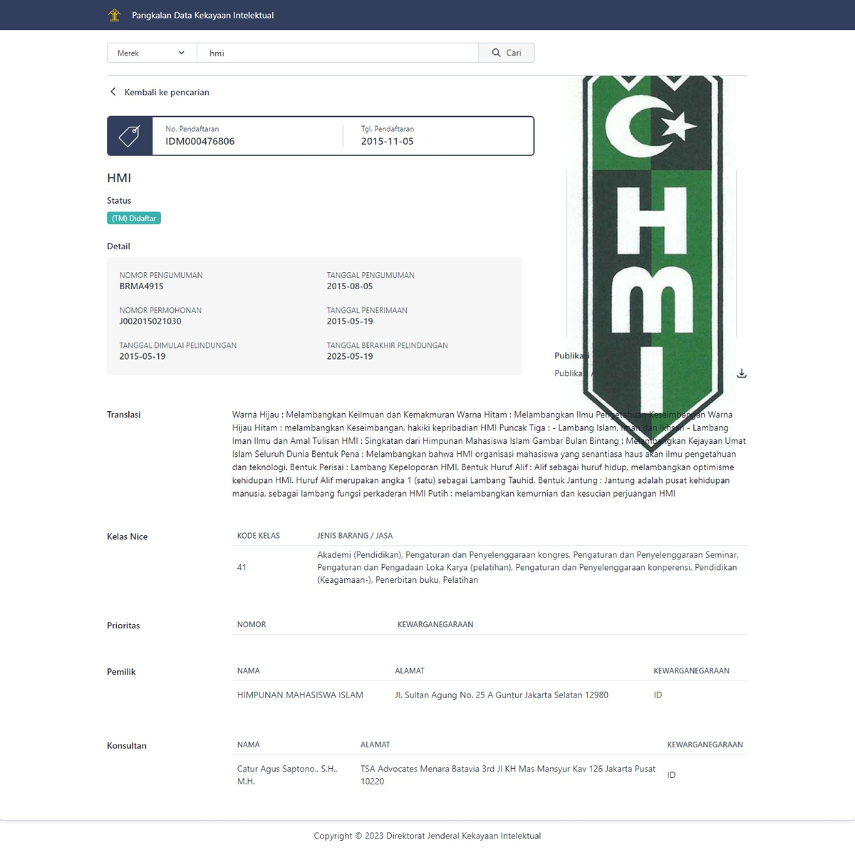 Merek HMI Logo: Panduan Lengkap dan Analisis Desain - Studocu