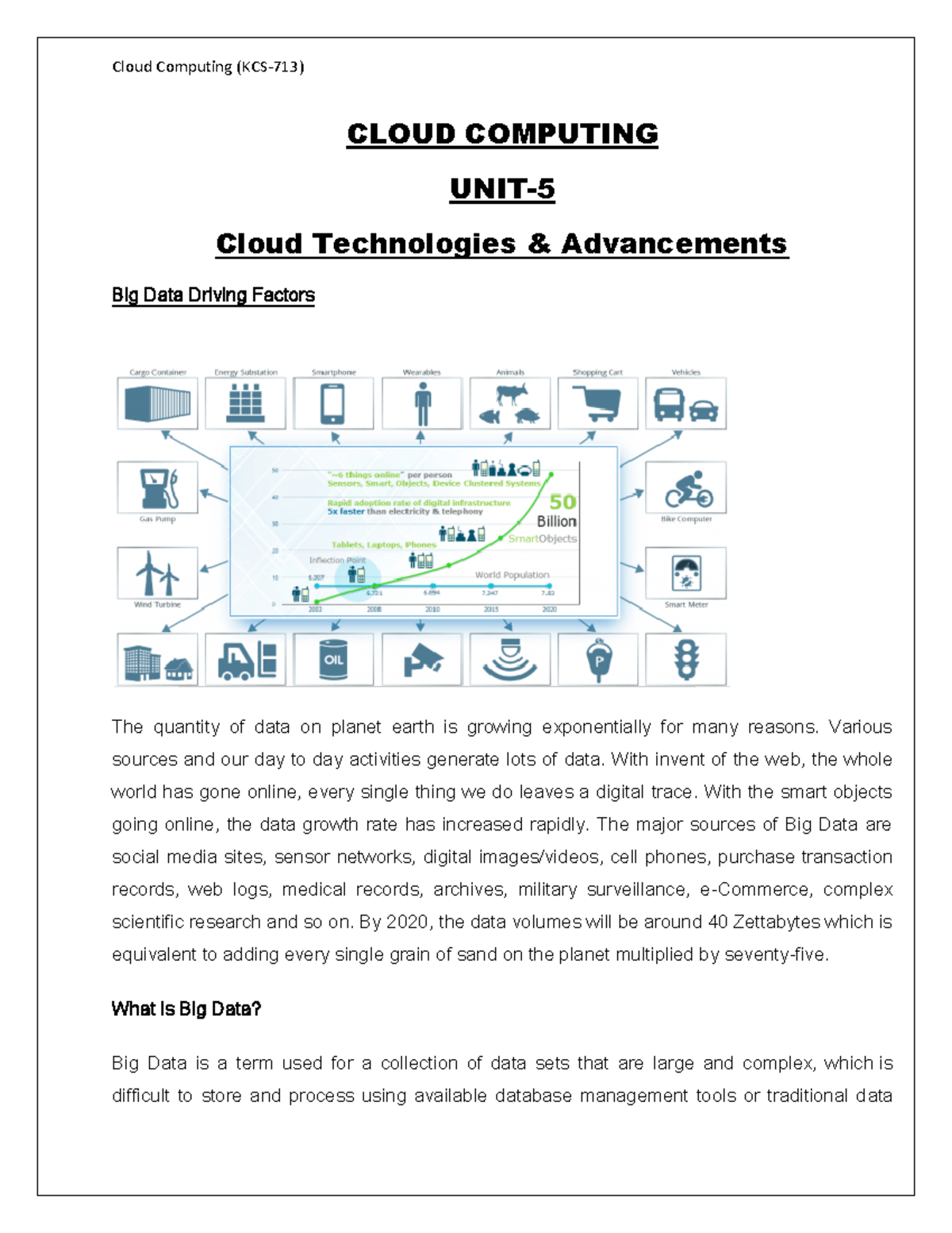 CC Notes-5 - unit 5 of cloud computing - CLOUD COMPUTING UNIT- Cloud ...