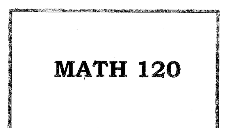 MATH 120 - Chapter 1: Vectors and Basic Concepts in Linear Algebra - Studocu