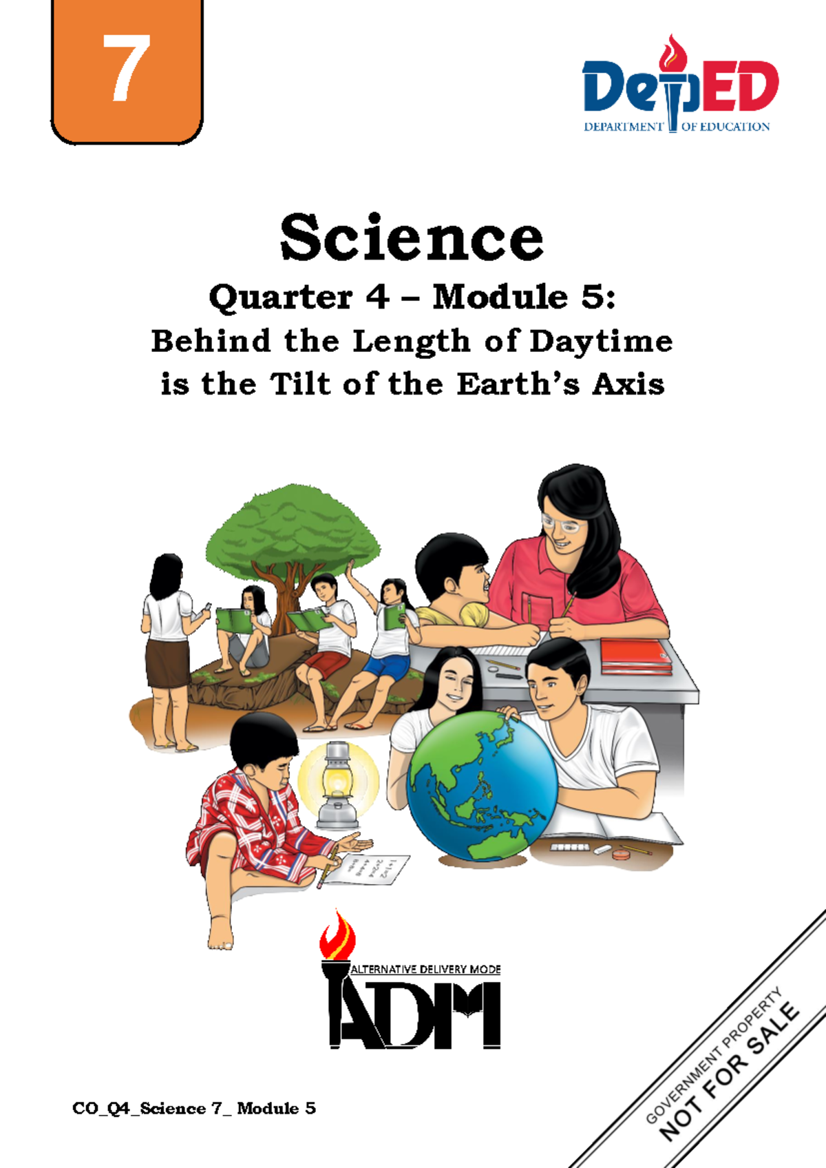 SCI7-Q4-MOD5 - Science 7 Quarter 4 module 5:behind the length of ...