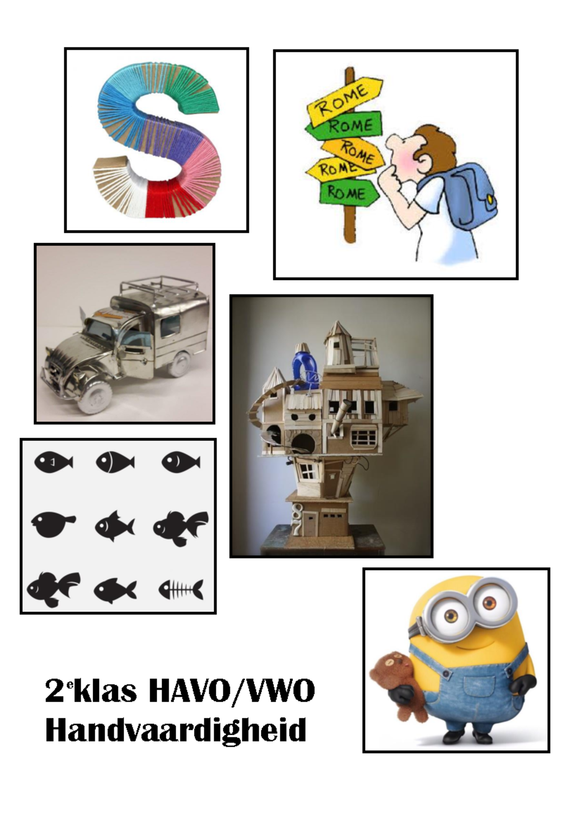Opdrachtenboekje Handvaardigheid 2e Klas HAVO/VWO - Kunstprojecten ...