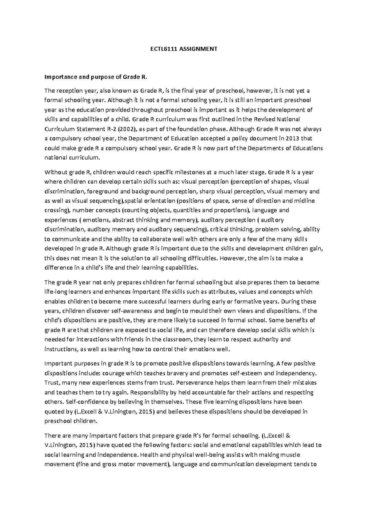 NELDS: National Early Learning & Development Standards for Ages 0-4 ...