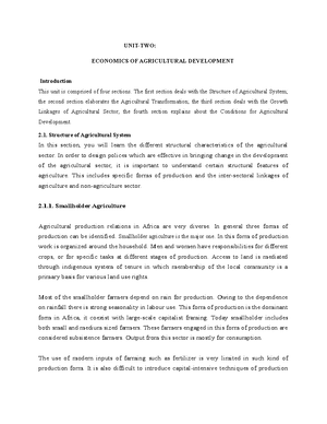 Chapter 3 Theories models and approaches to rural development ...