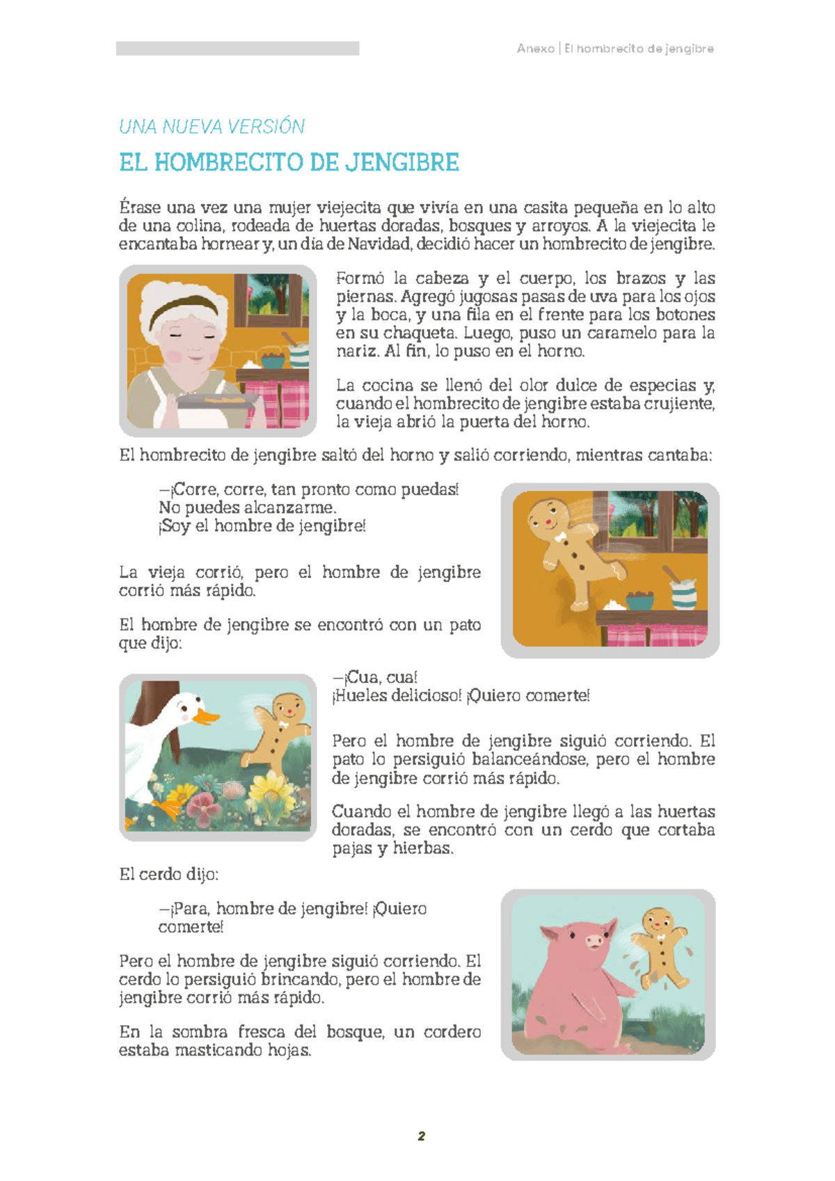 Nueva Version Hombrecito DE Jengibre - Anexo | El hombrecito de ...