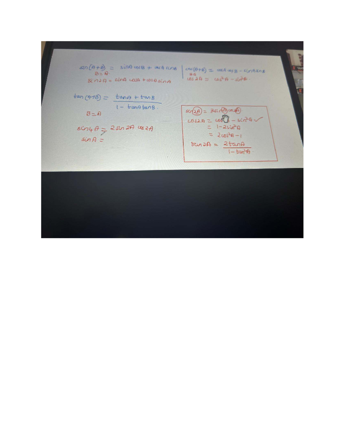 Trig math - Notes - Mathematics: Analysis and Approaches HL - sing COSB ...