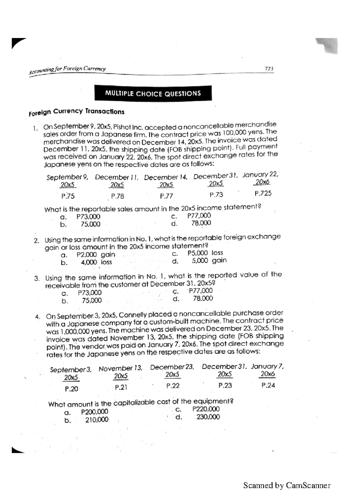 AFAR Dayag- Forex - Lecture notes 1 - Advance Accounting - Studocu