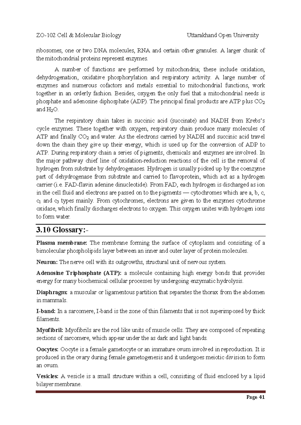 Biochemical Reaction Kinetics in Mitochondrial Functions and Processes ...