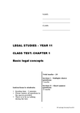 Legal Studies: - Grade: 11 - New South Wales Higher School Certificate ...