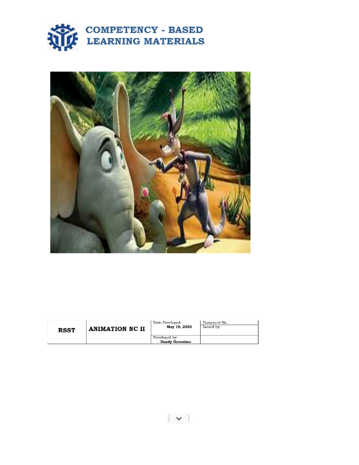 ANIMATION NC II: Producing Digital Key Drawings CBLM Guide - Studocu