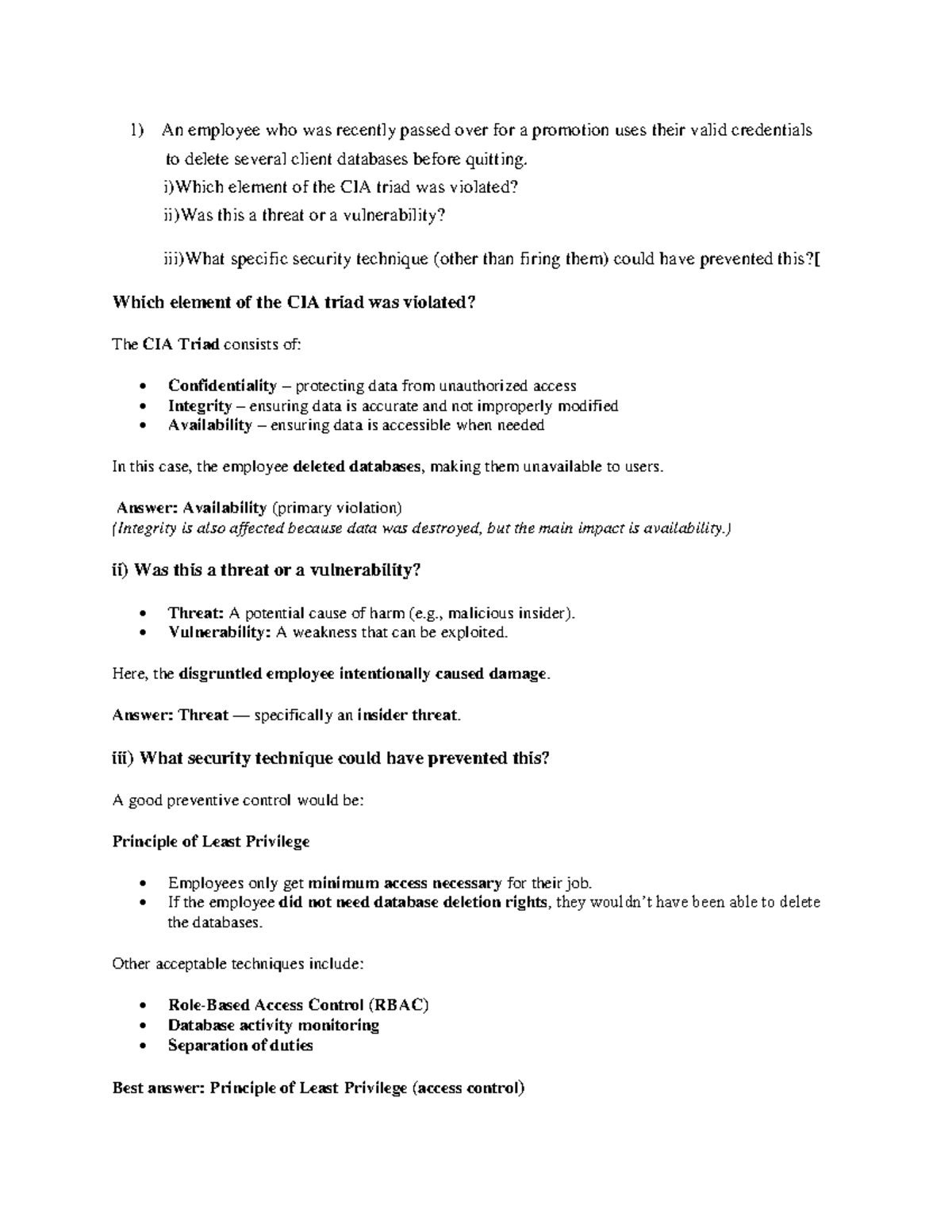 CS QB - Security and Encryption Concepts Notes - Studocu