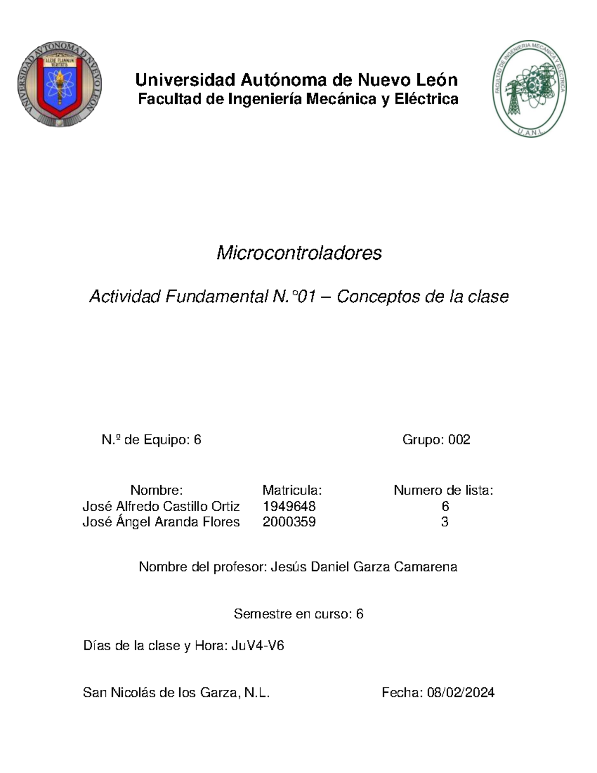 Microcontroladores: Conceptos Fundamentales y Comparativa (E6) - Studocu