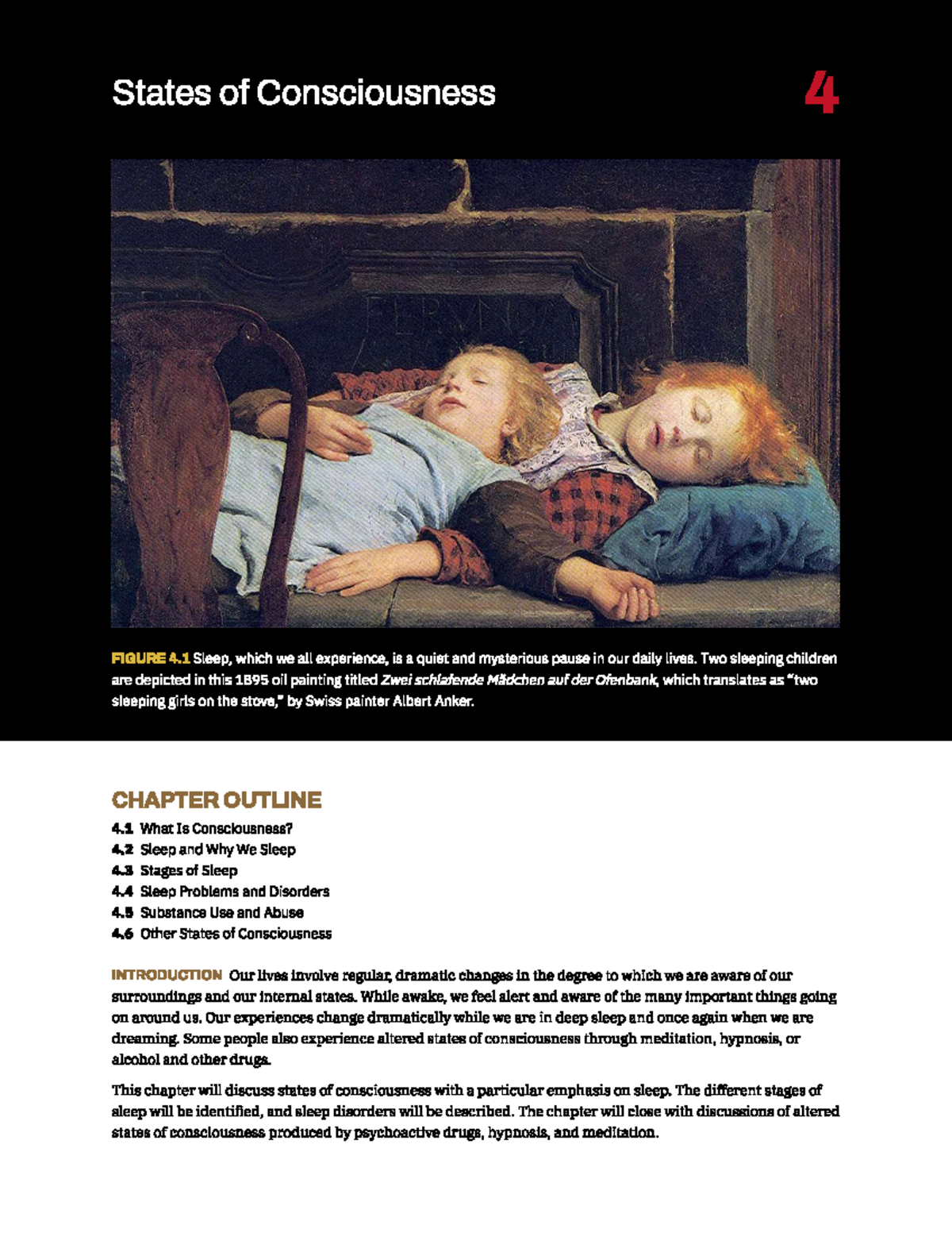Psychology 2e: States of Consciousness - Sleep and Disorders Overview ...