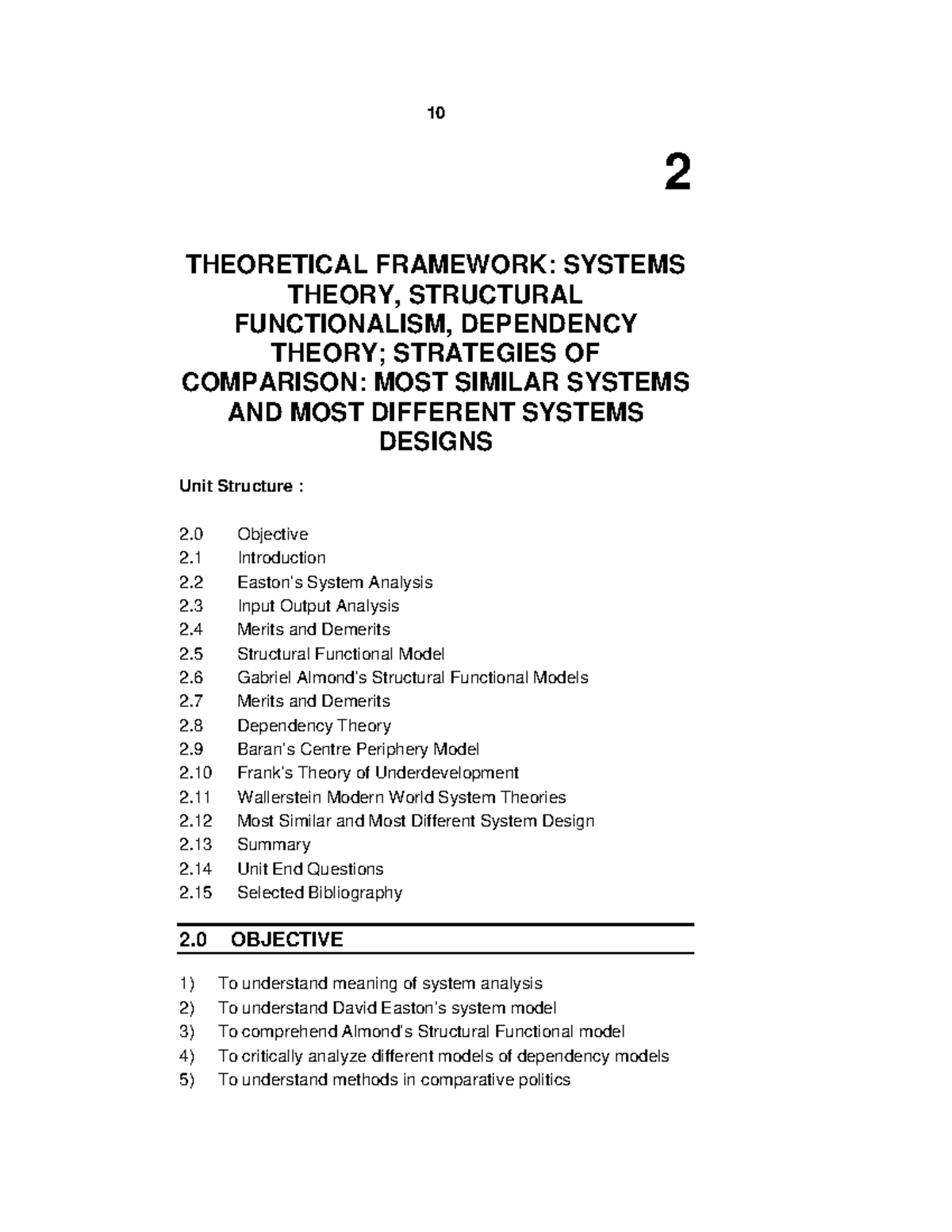Systems Theory and Structural Functionalism: A Comparative Analysis ...