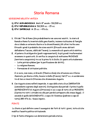 Riassunto chatgpt Roma antica - Riassunto chatgpt Roma antica ...