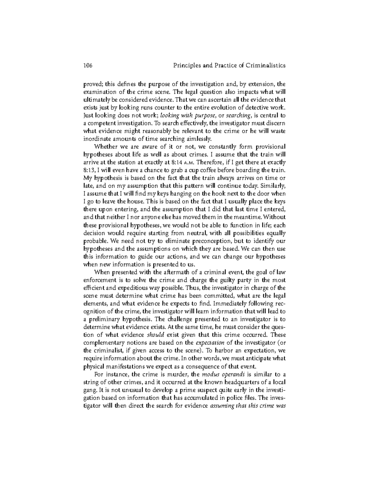 Forensic Science -71: Principles of Criminalistics in Crime Scene ...