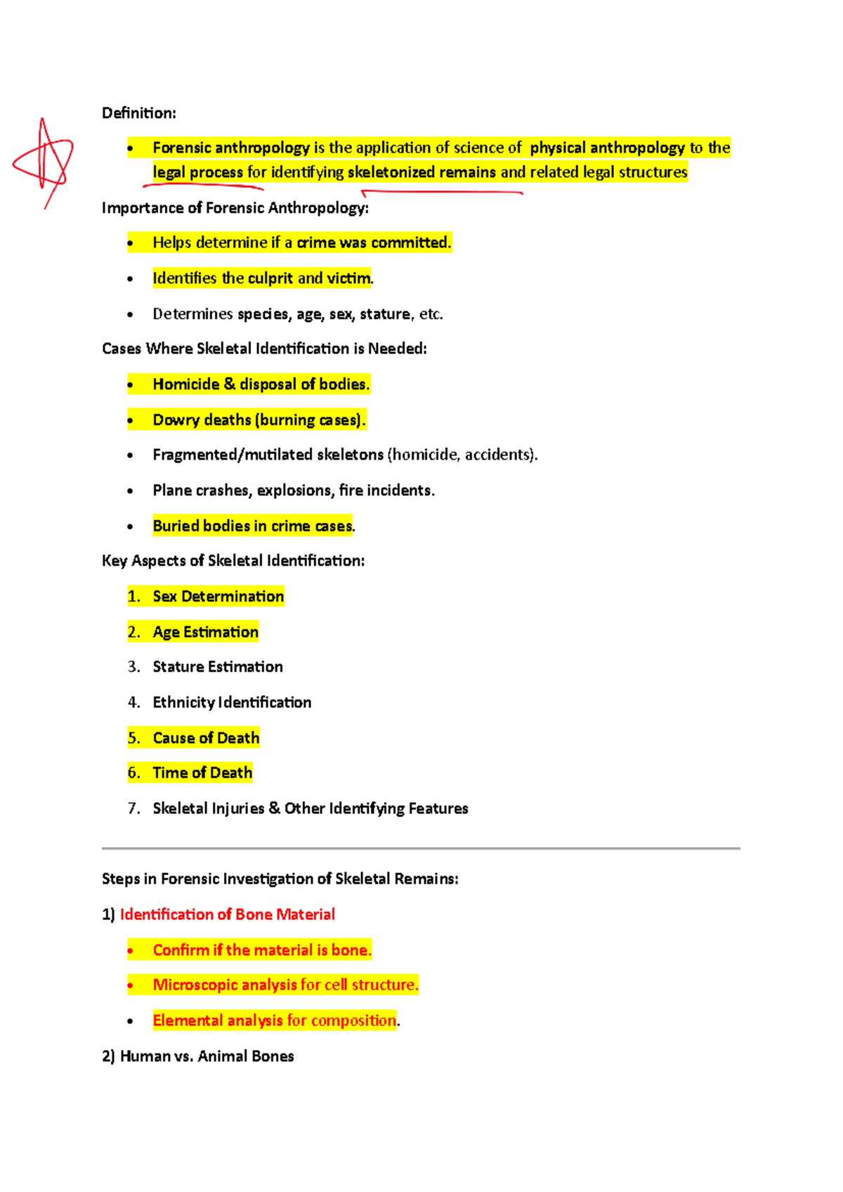 Forensic Anthropology & Entomology: Key Concepts & Applications in Law ...