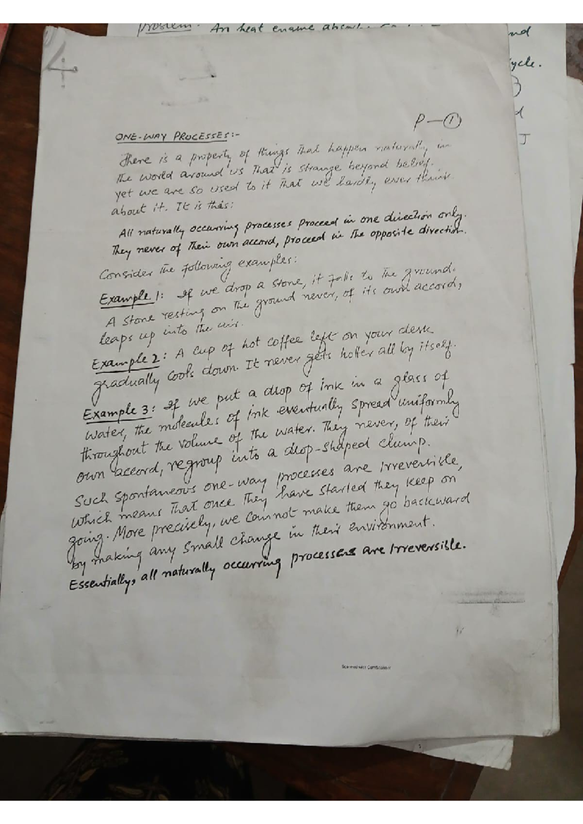 Heat and Thermodynamics: Reversible and Irreversible Processes (PHYS 101) - Studocu