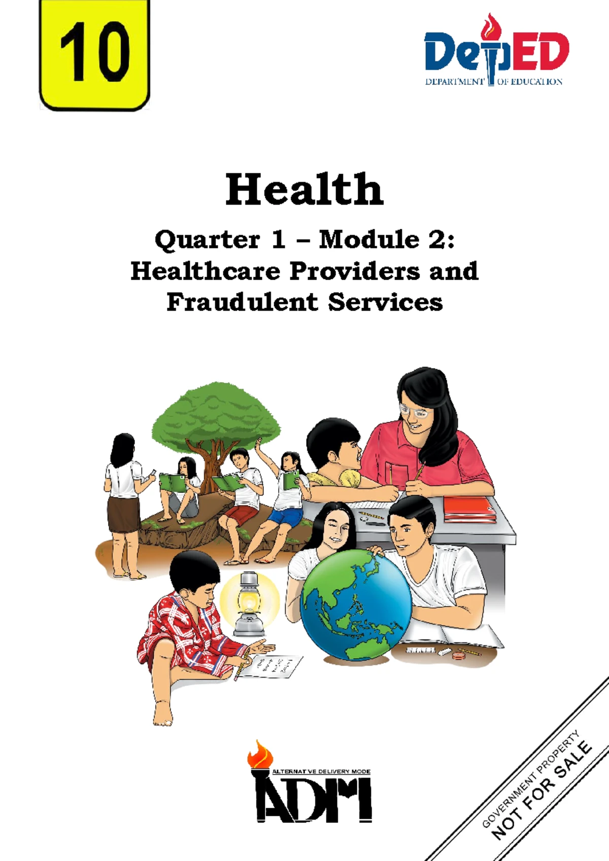 Health 10-Q1-M2 - Health Quarter 1 – Module 2: Healthcare Providers and ...