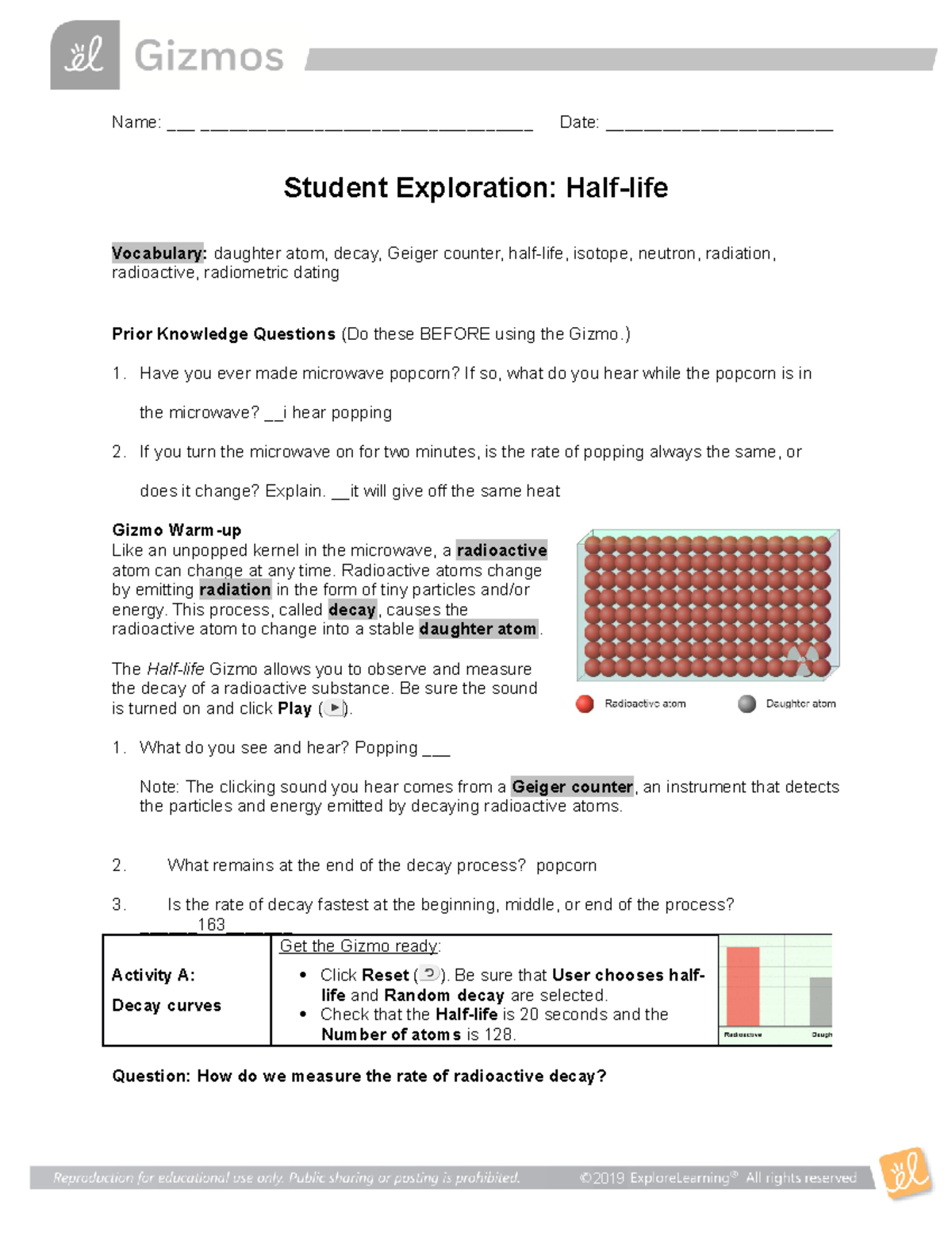 Half-life Exploration - STHYTHTGG: Understanding Radioactive Decay ...