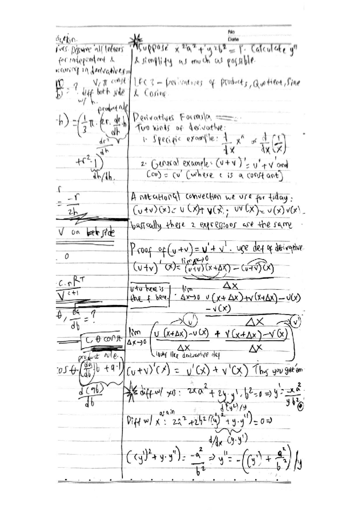 MA1521 Lesson 03: Understanding Derivatives and Their Applications ...