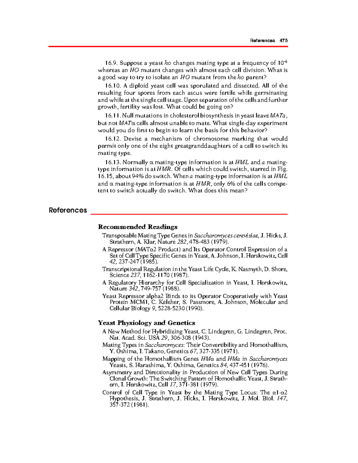 Genetics and Molecular Biology – Part 246: Yeast Mating Type Mechanisms ...