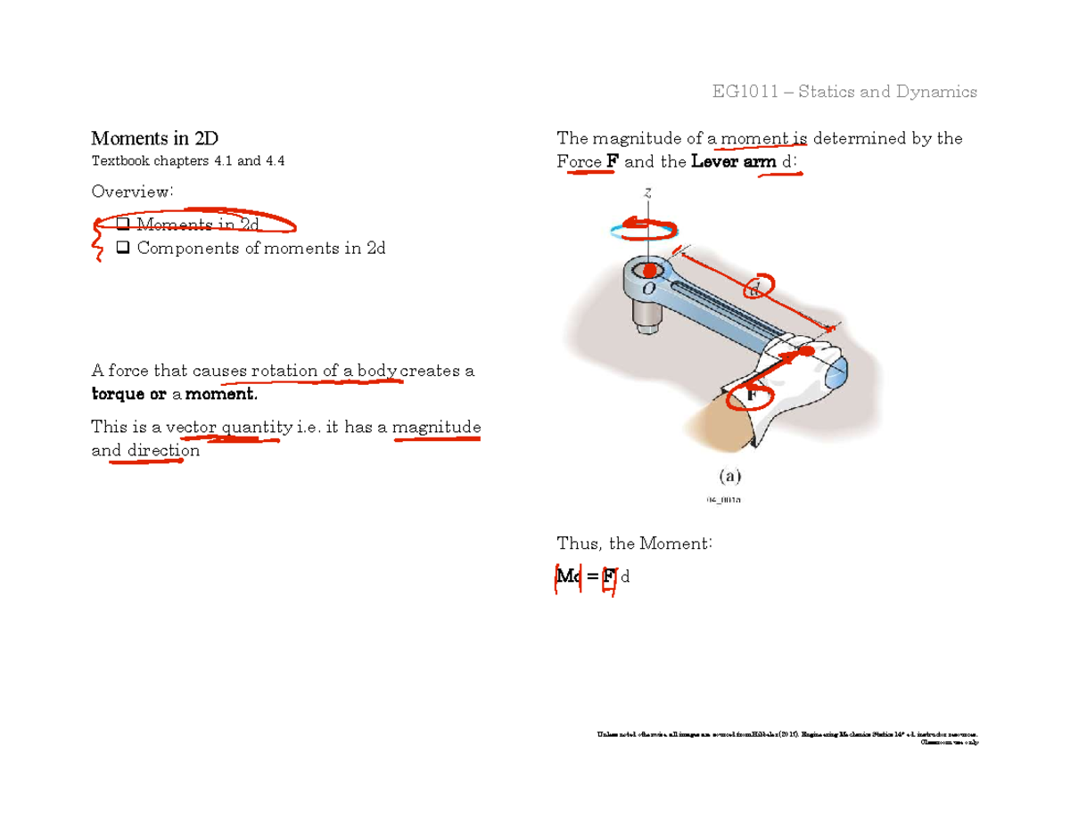 Lecture 5 - Moments in 2D - Unless noted otherwise, all images are ...