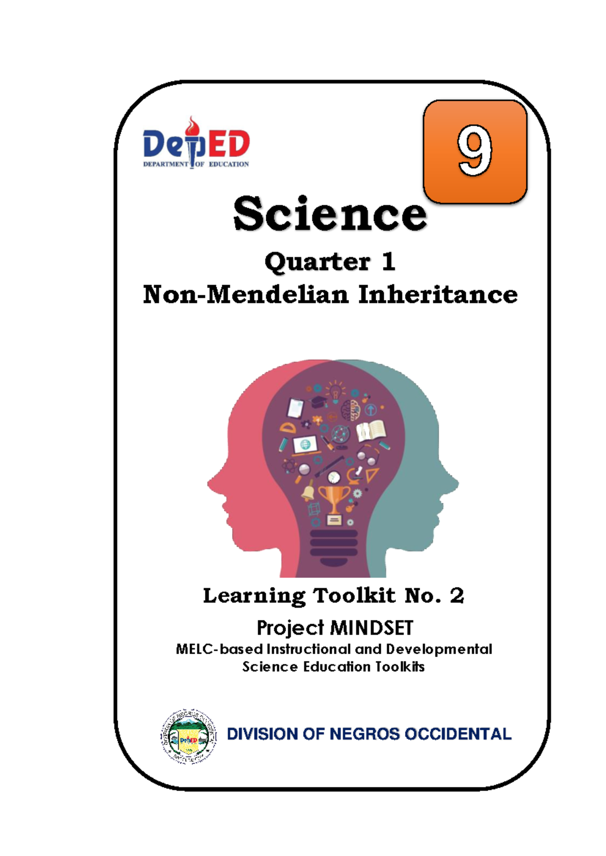 Grade 9 Science Q1 Learning Toolkit on Non-Mendelian Inheritance - Studocu