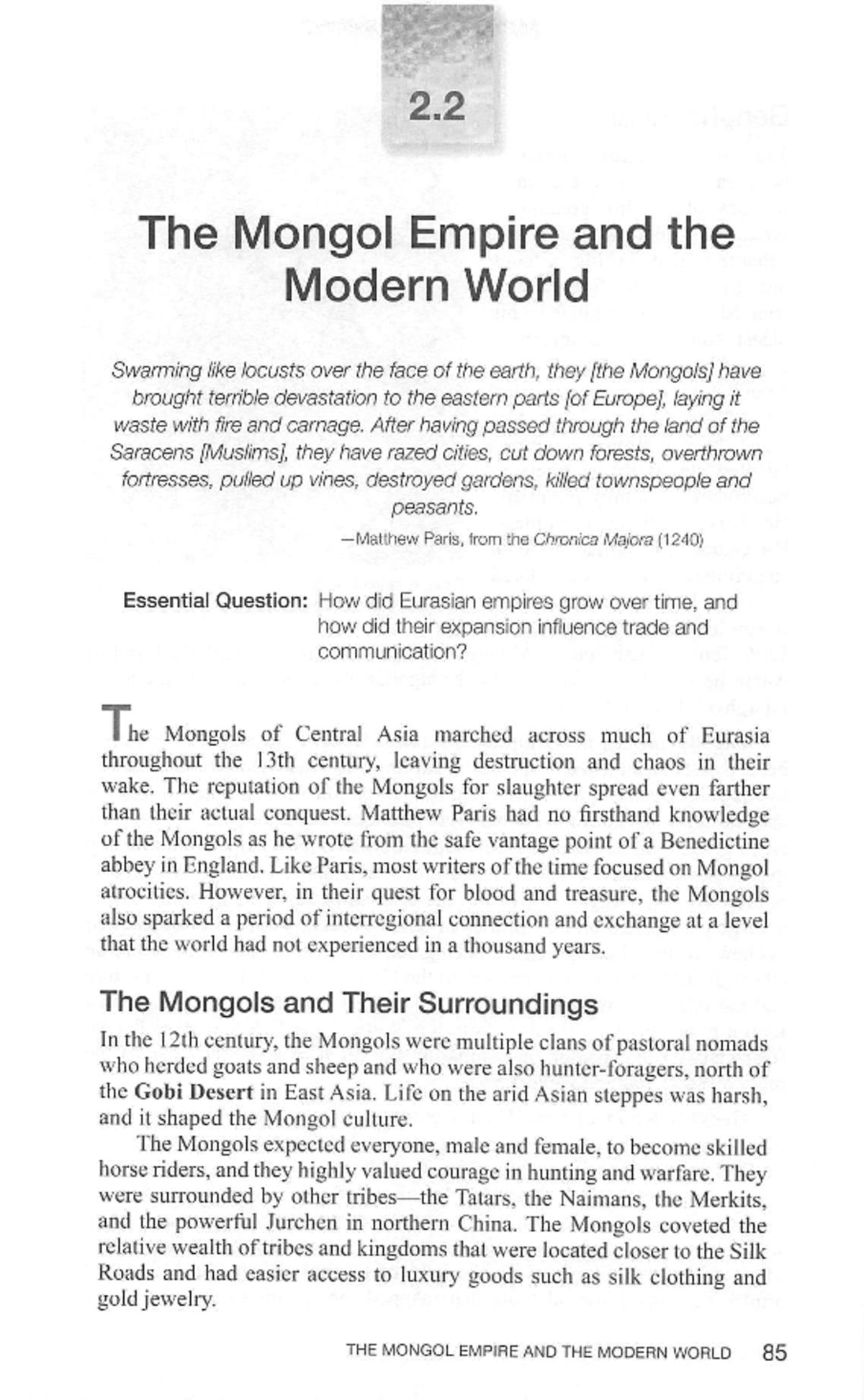 Final Exam Study Guide for Course ABC123: The Mongol Empire's Impact ...