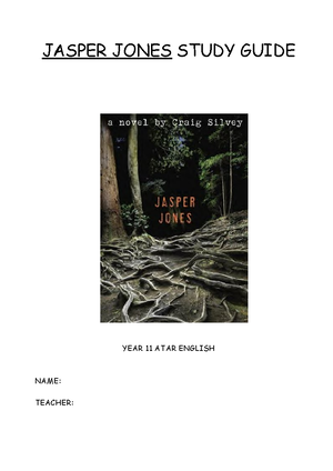 [Solved] Jeffrey Lu a character in Craig Silveys novel Jasper Jones ...