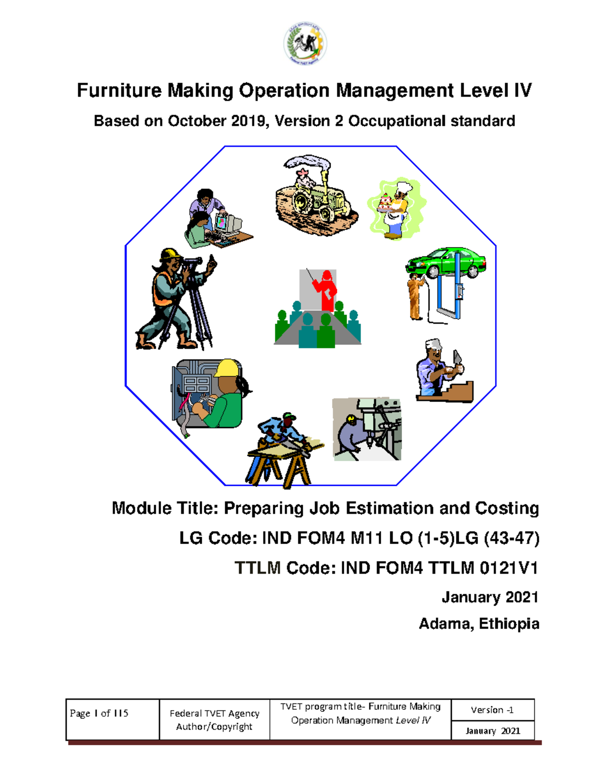 M11 - Job Estimation and Costing in Furniture Making Operations - Studocu
