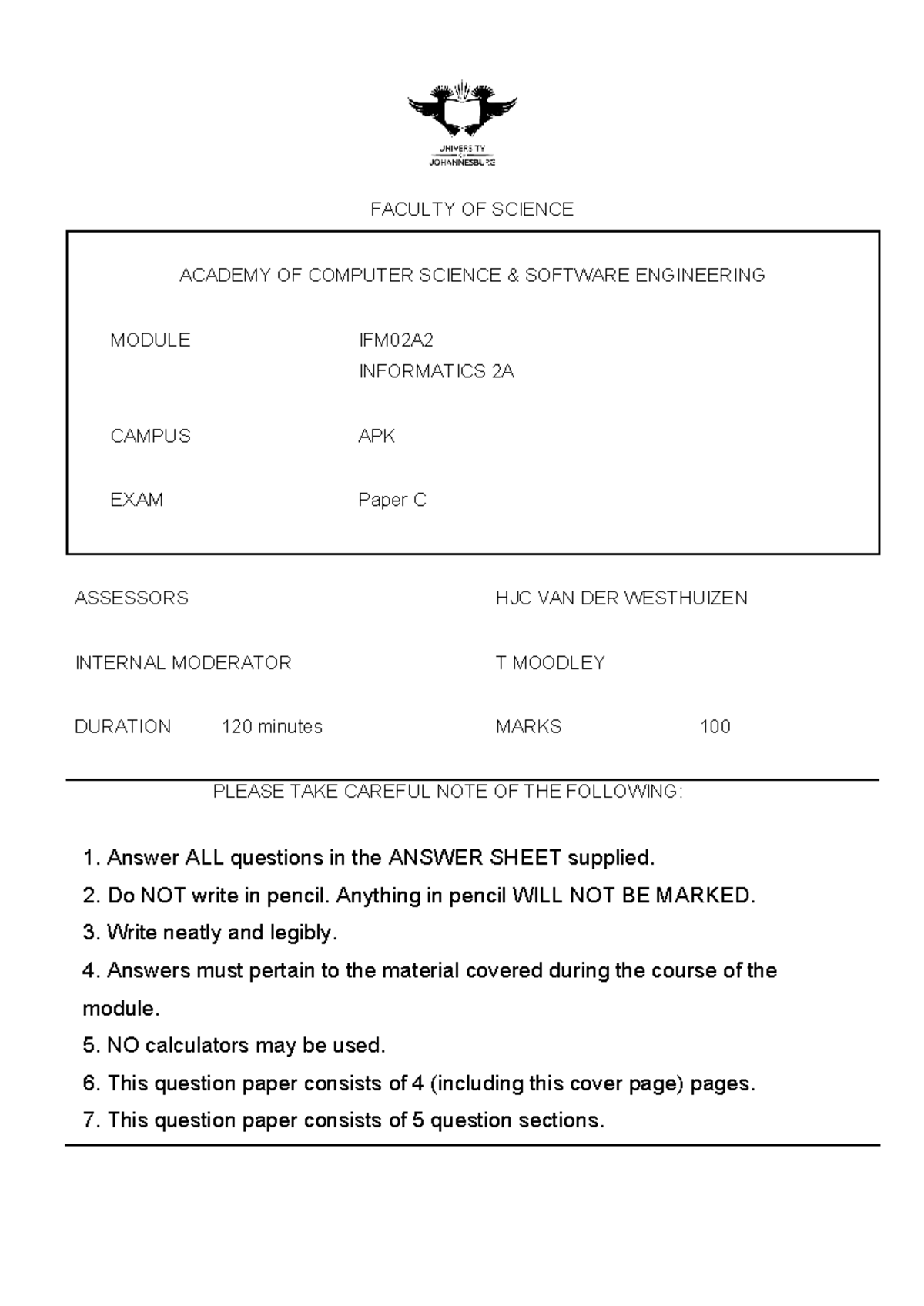 IFM02A2 2024 Exam Paper C - Software Engineering Questions - Studocu