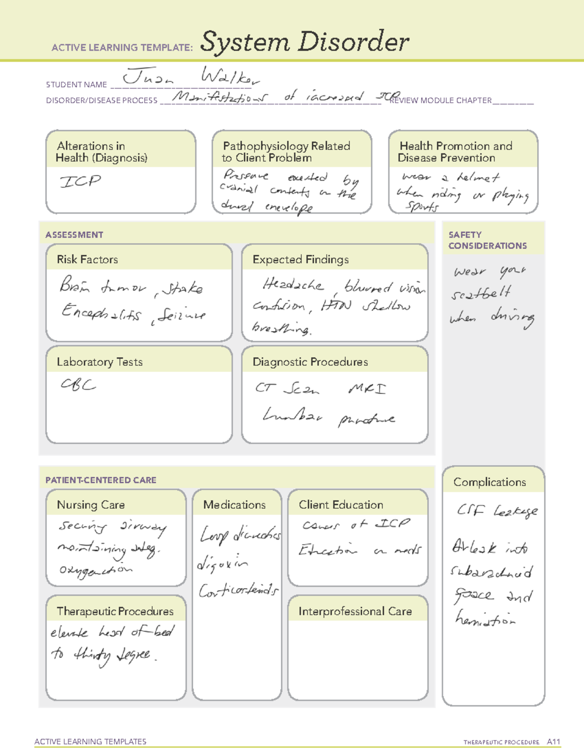 Active Learning Template sys Dis 2 - ACTIVE LEARNING TEMPLATES ...