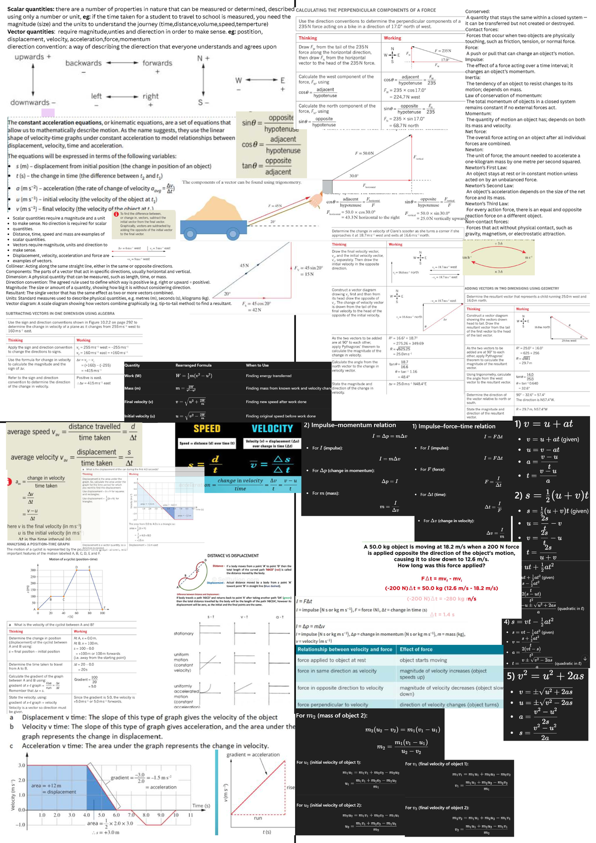 Physics 101: Scalar and Vector Quantities Explained - Studocu
