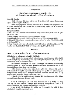 [Solved] Vn dng t tng H Ch Minh v ng Cng sn Vit Nam phn tch vn phng v chng - Tư tưởng Hồ Chí ...