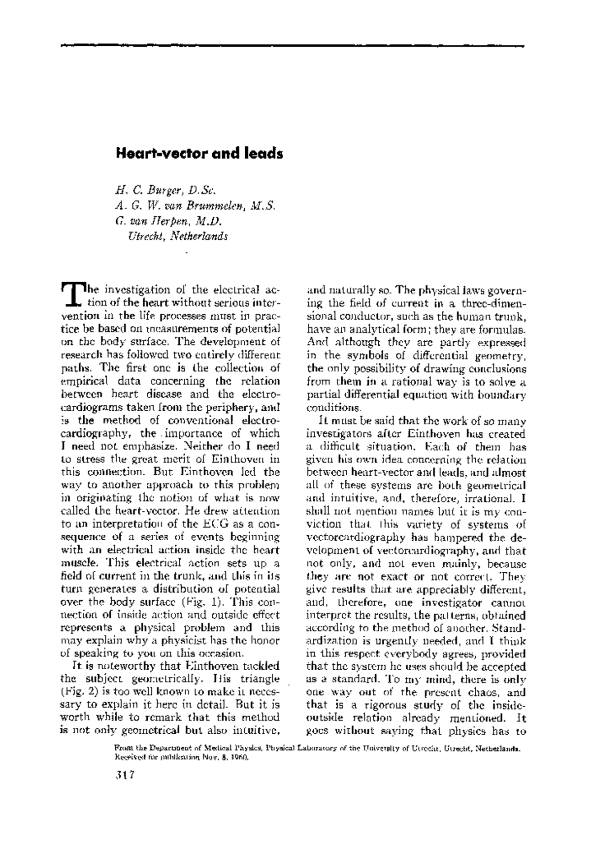 Heart Vector and Leads: A Summary of Research Findings - Studocu