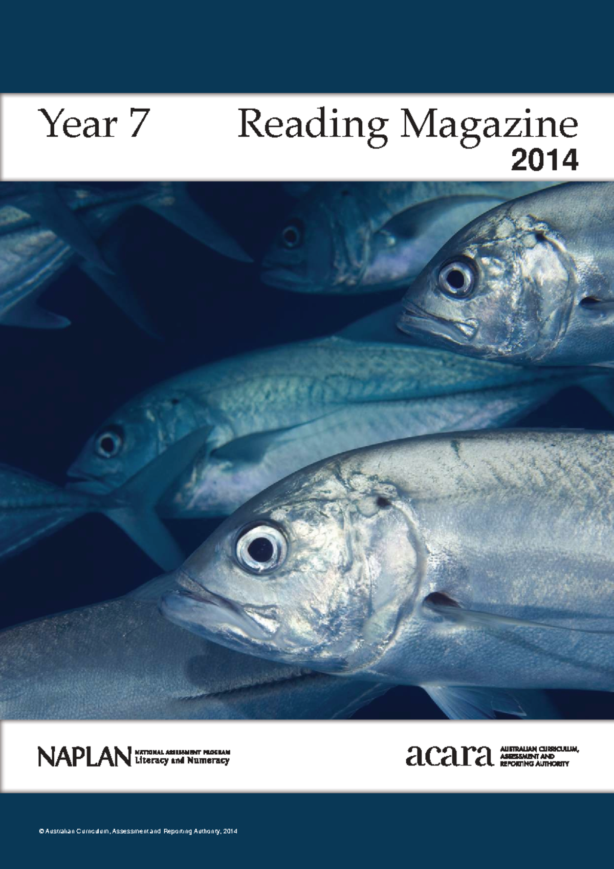 Naplan 2014 final test reading magazine year 7 - Year 7 Reading ...