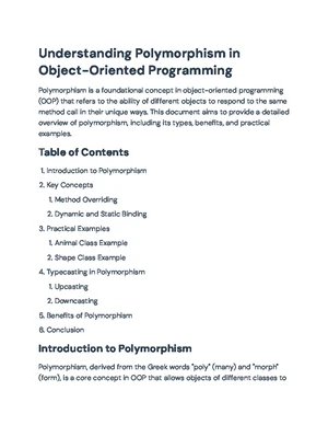 CSC-MPE: Major Prescribed Electives for Specialisation Overview - Studocu