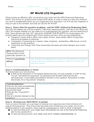 AP World History Unit 3 Study Guide Answered - Unit 3: Land-Based ...