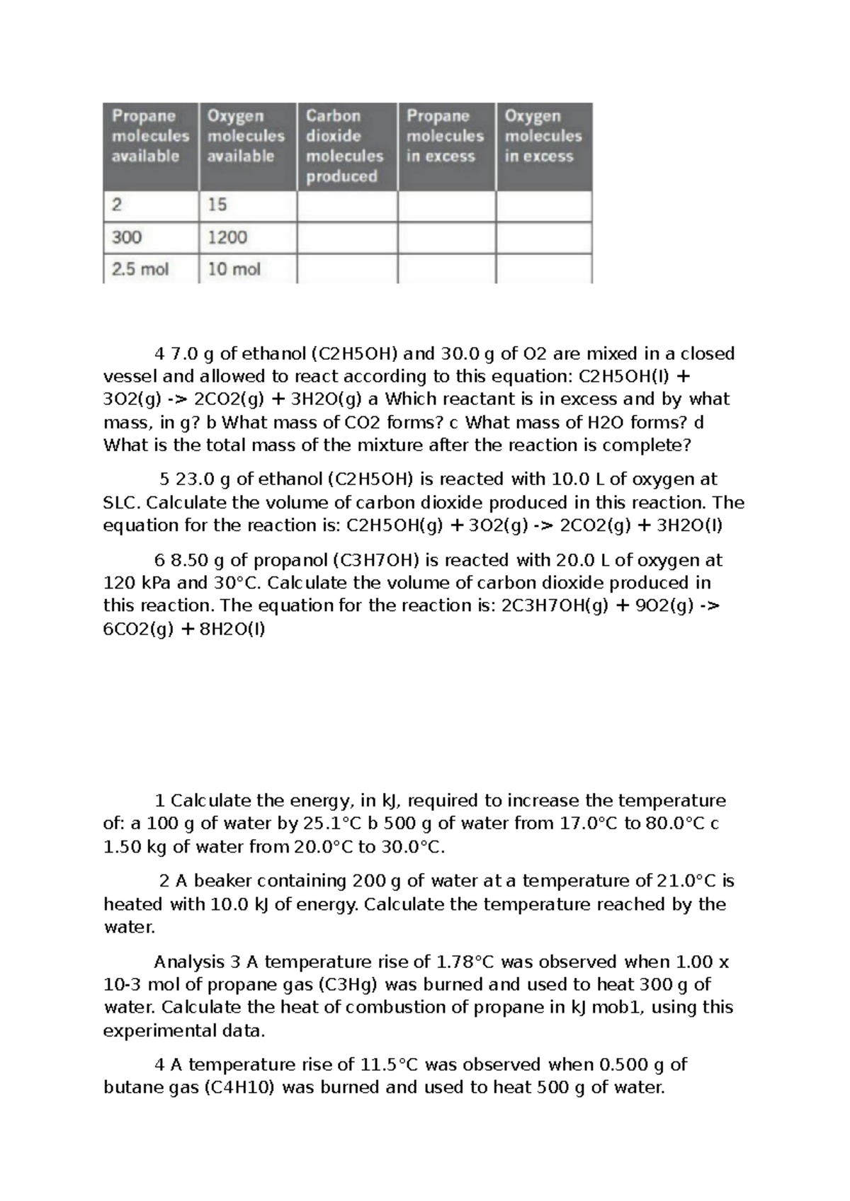 Chem 101: Reaction Stoichiometry & Calorimetry Notes - Studocu