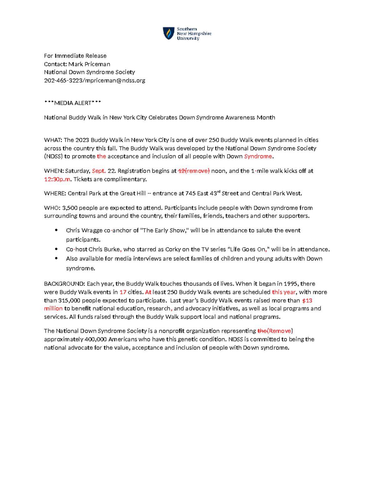 COM 227 Media Alert - The edited papers - For Immediate Release Contact ...