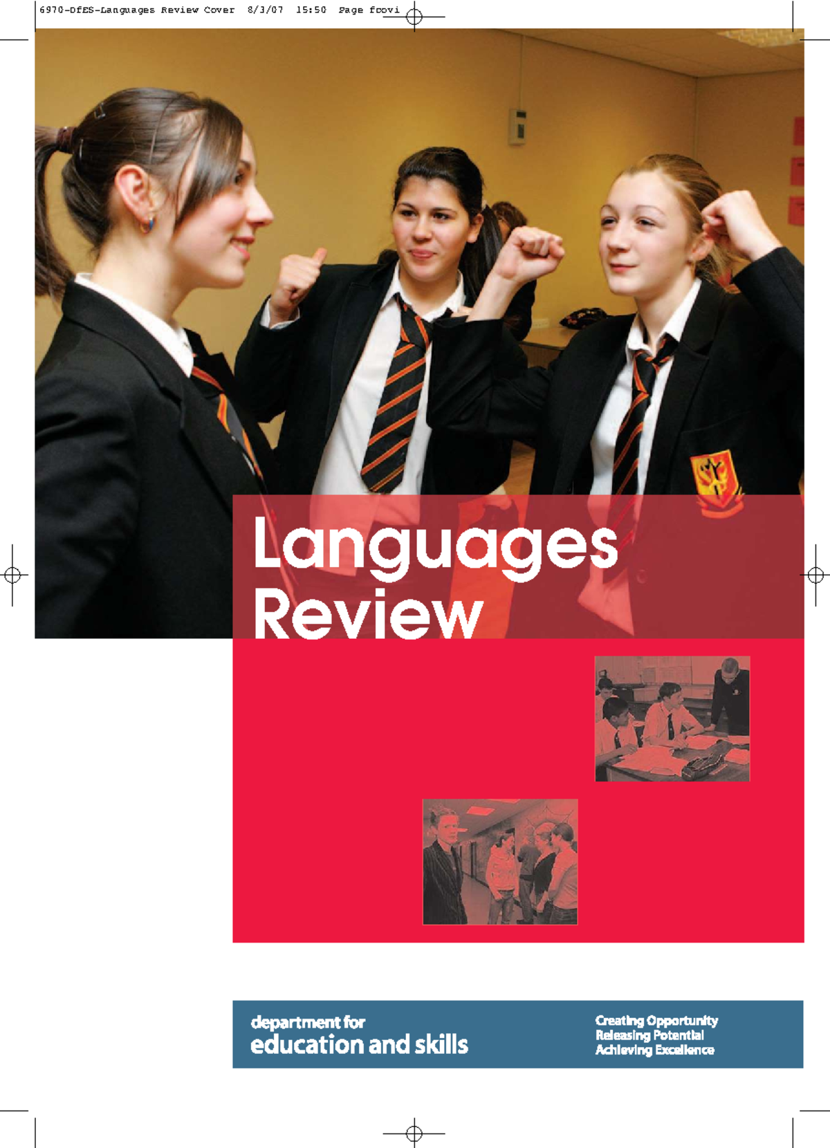 Final Report on Languages Review (Dearing & King, 2007) - Studocu