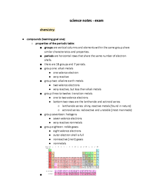 Year 10 Science - Grade: 10 - Secondary School - Studocu