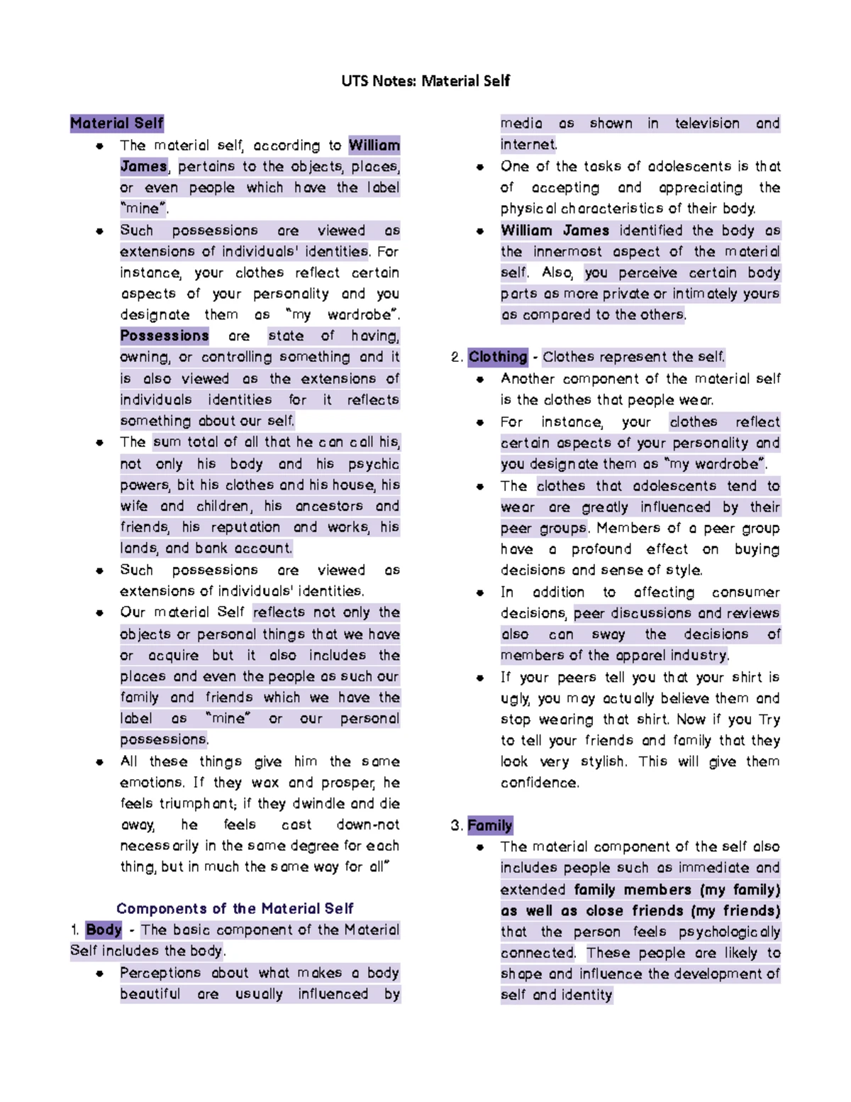 Understanding the self-The Digital Self - Digital Self It is the aspect ...