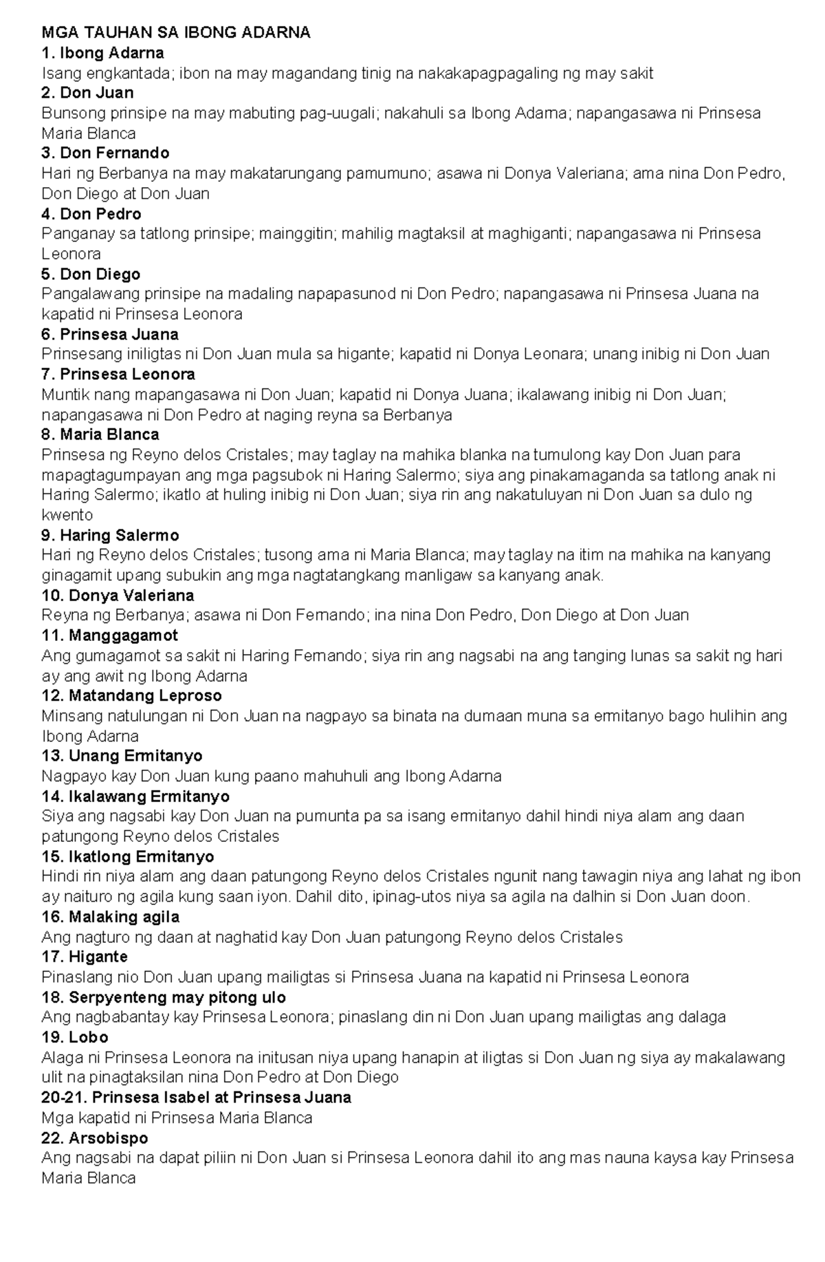 Ibong Adarna Ermitanyo 2